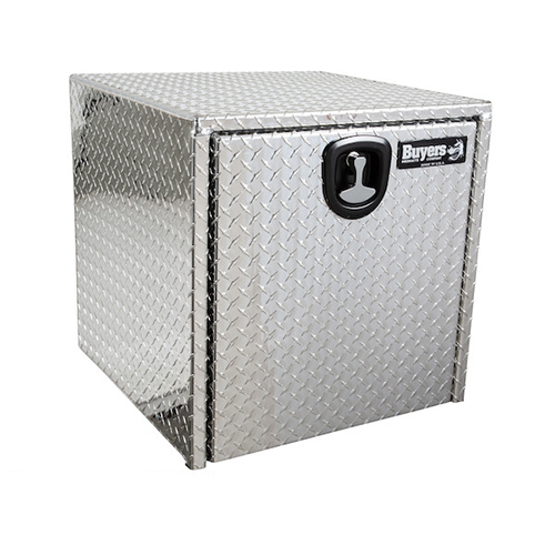 Buyers 24X24X36" Diamond Tread Aluminum Underbody Truck Box With 3-Pt. Latc