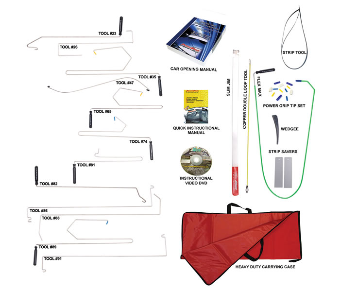 Access Tools Value Complete Car Opening Set - AMVS