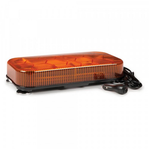 Grote Emergency Lighting, Amber, LED Mini Light Bar S.A.E. Class I 12 V ...