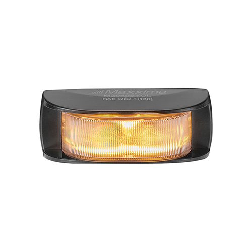 Maxxima Surface Mount Warning, 180-Degree Amber Clear Lens -0 M20495YCL