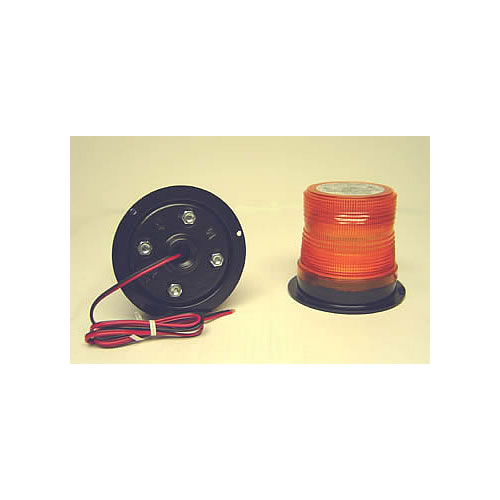 North American Signal 120 V AC Amber Microburst Strobe Light, Pipe ...