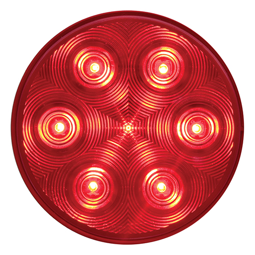Optronics Red Stop/Turn/Tail Light, Angled Weathertight Connection ...