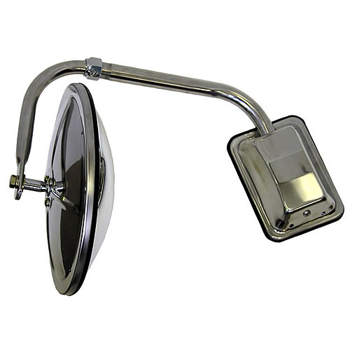 Peterson Stainless-Steel Pod-Mount Truck Mirror Assembly 668X