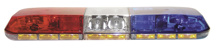 SVP 46", 2 Rotators, 4 Linear Strobe Police Package w/Rear Arrow Director