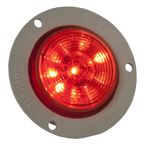 Truck Lite 1050 Lamp with Gray Flange - 1070