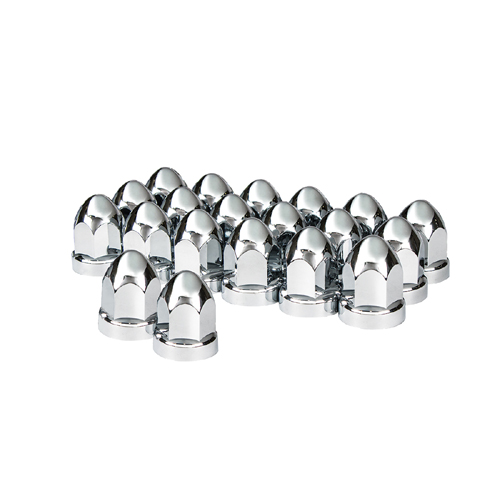 United Pacific 33 mm x 2 3/4" Bullet Nut Cover w/ Flange - Push-On (20/Pack