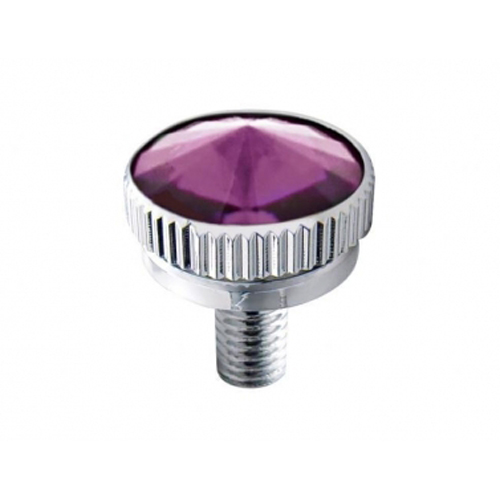 United Pacific 5Mm Cb Mounting Bolt With Purple Diamond - 21762B